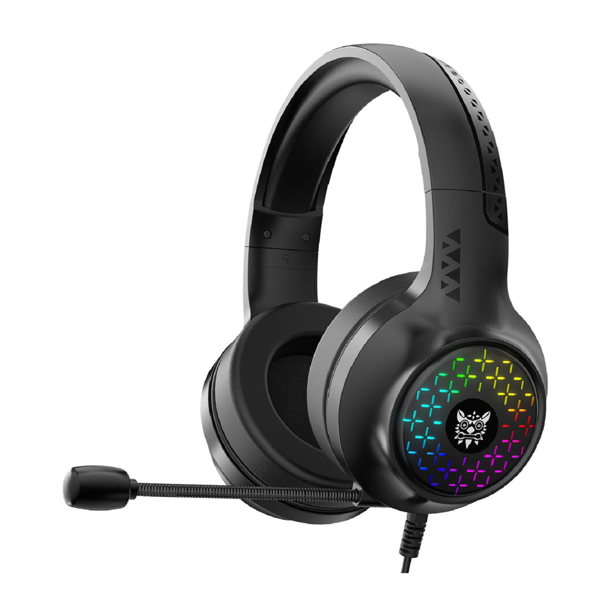 Onikuma X7 Pro RGB Wired Professional Gaming Headset with Noise Cancel