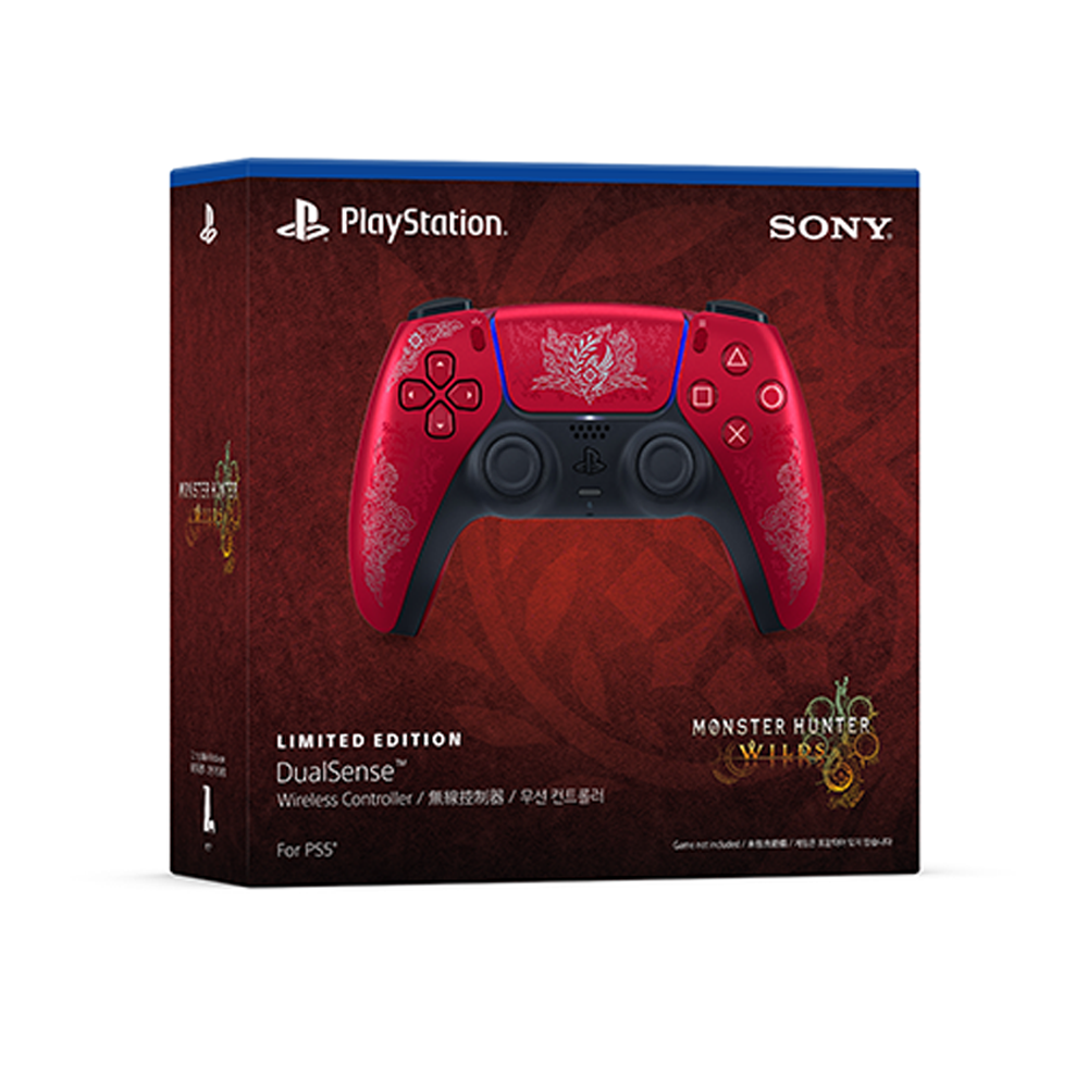 PS5 DualSense Wireless Controller - Monster Hunter Wilds Limited Editi