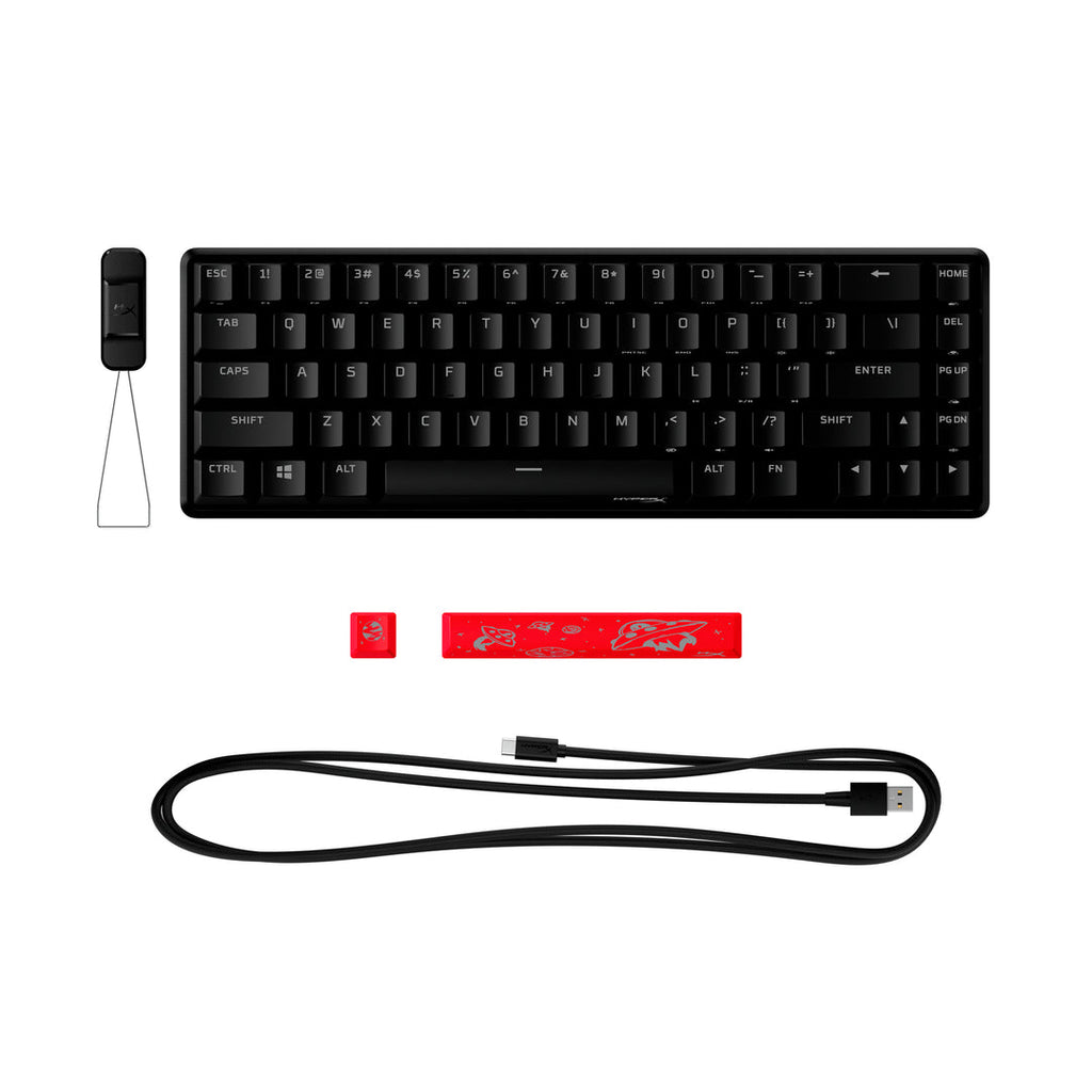 HyperX Alloy Origins 65 Mechanical Gaming Keyboard - HyperX Red Linear